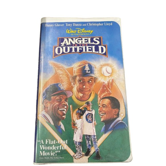 Walt Disney | Media | Vintage Angels In The Outfield Vhs Collectible ...